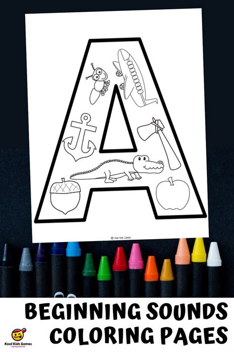 Image result for Beginning Sound Coloring Pages