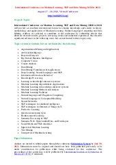 Image result for Machine Learning Conference Papers