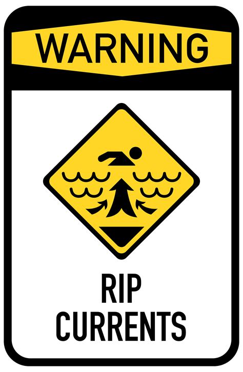 Image result for Rip Current Signs