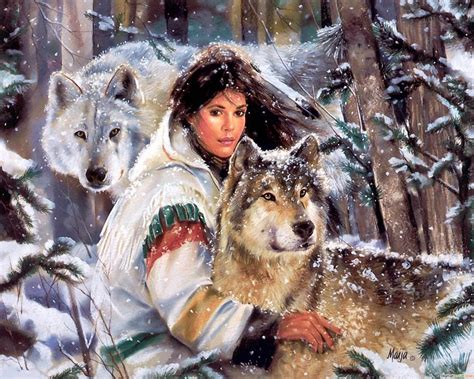 Image result for Native American Wolves