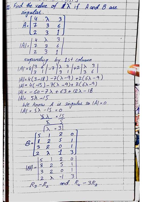 Image result for Example Non Singular Matrix