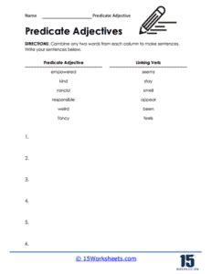 Image result for 6th-Grade Predicate Adjectives