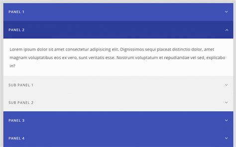 Image result for HTML5 Dynamic Accordion Example