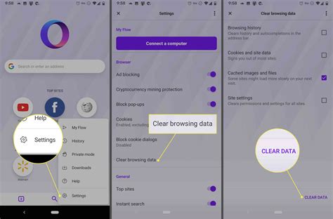 Image result for Clear Cache Opera