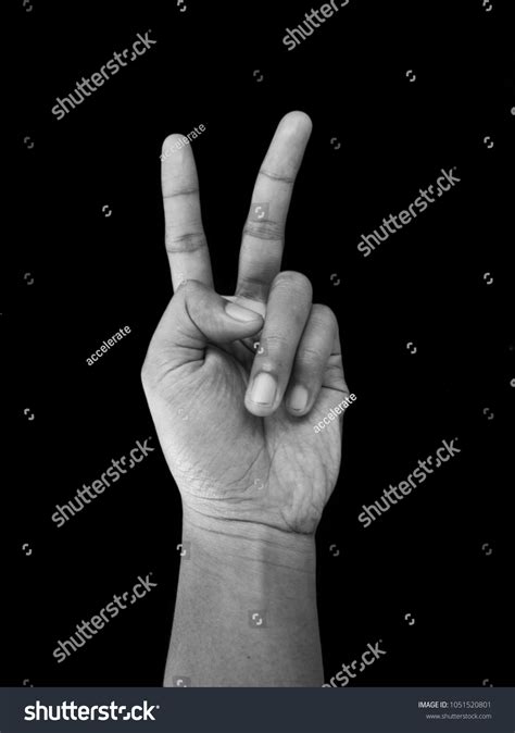 Image result for Number Two Hand Signal