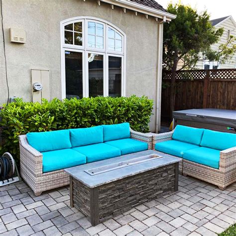 Image result for Rectangular Fire Pit Table