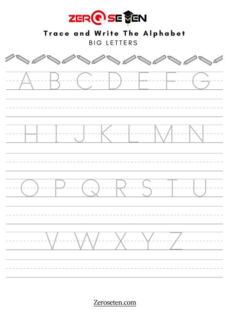 Image result for Alphabet for Learning to Write