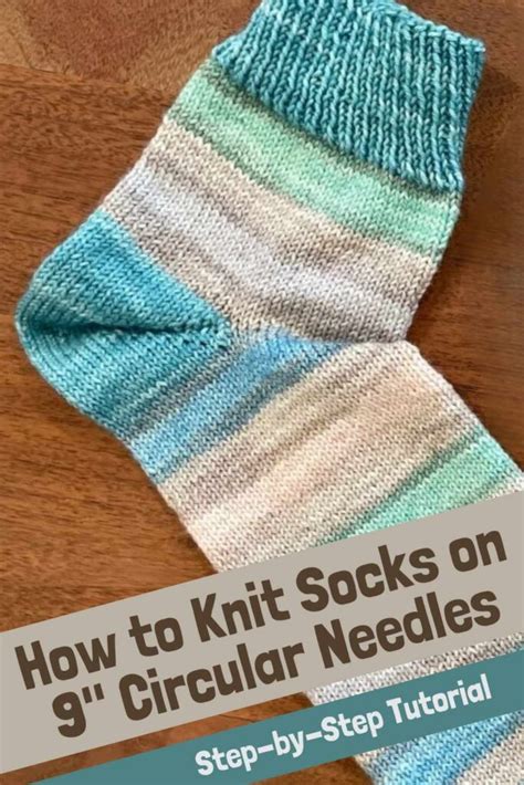 Image result for Knitting Socks Using Circular Needles