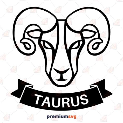 Image result for Taurus Sign SVG