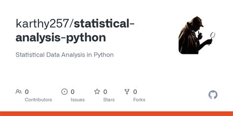 Image result for Statistical Analysis Python