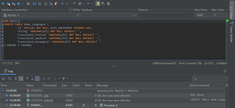 Image result for Language Table SQL