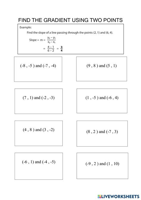 Image result for Math Gradient Questions