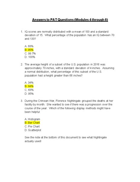 Image result for Pattan Test Questions Answers