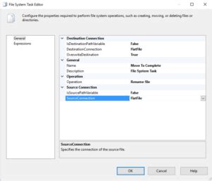 Image result for File System Task SSIS