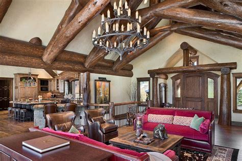 Image result for Timber Frame Log House