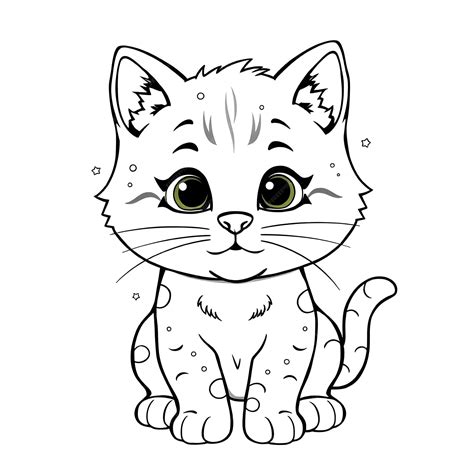 Image result for Cat Drawing Coloring