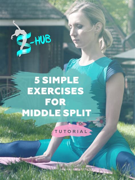 Image result for Easy Steps to a Middle Split Tutorial