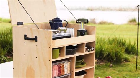 Image result for DIY Camp Cooking Box