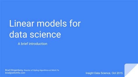 Image result for Linear Modeling Data Science