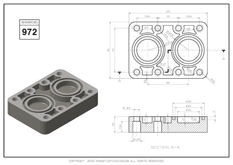 Image result for Difficult 3D CAD Exercises