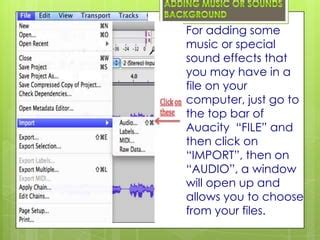 Image result for 1 Audacity Part Tutorial