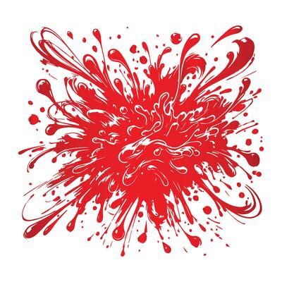 Image result for Red Paint Splatter Vector