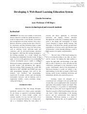 Image result for Overview of the Current Study for Web-Based Module Learning System PDF