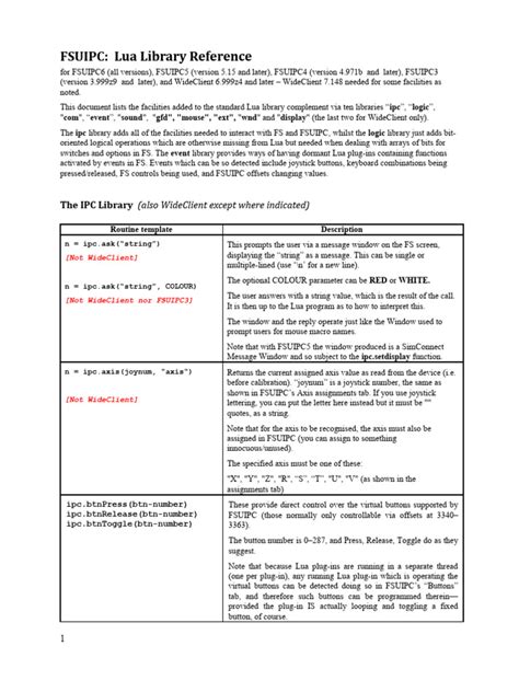 Image result for Arduino Lua FSUIPC