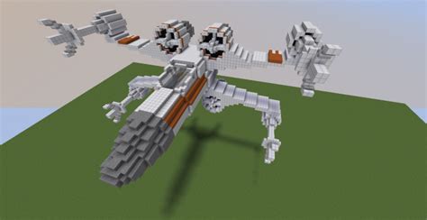 Image result for Minecraft X-Wing Mod