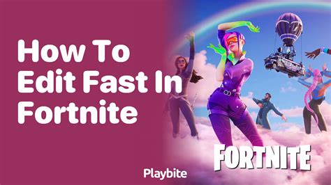 Image result for Editing Tutorial Fortnite