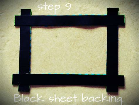 Image result for How to Attach Backing Paper to Frame