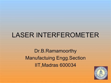 Image result for Laser Interferometer Tutorial