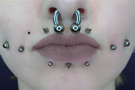 Image result for Cheek Piercing Risks