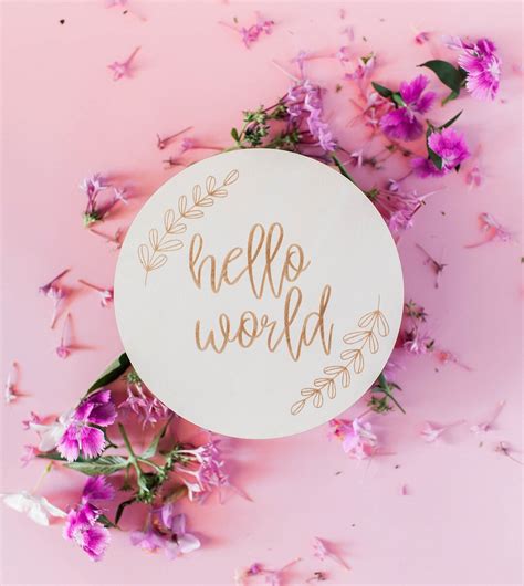 Image result for Hello World. Sign