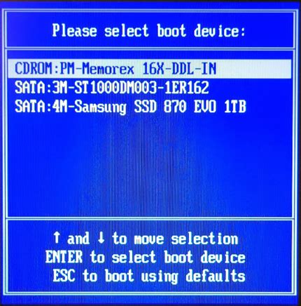 Image result for Correct Boot Order for Win 7
