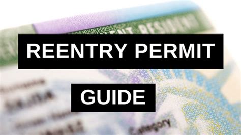 Image result for U.S. re-entry permit Application Process
