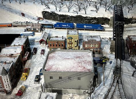 Image result for Conrail N Scale Layout