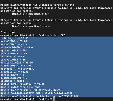 Image result for Double Class Java