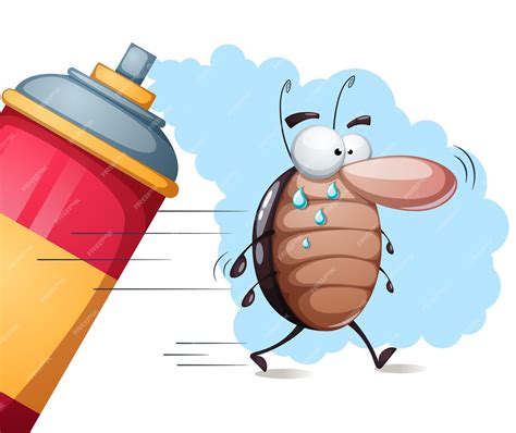 Premium Vector | Cute cartoon cockroach characters.