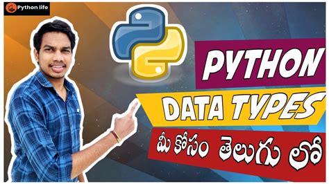 Image result for Data Types in Python Telugu