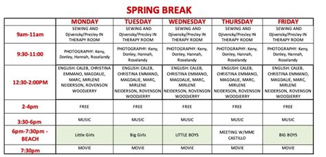 Image result for Ce Spring Break