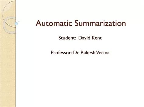 Image result for What Is Auto Summarization