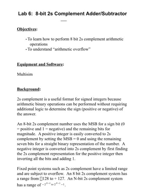 Image result for 2s Bit Complement Method