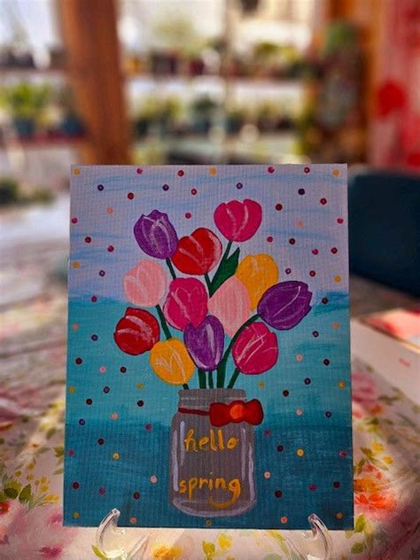 Image result for Hello Spring Paint