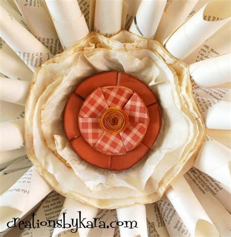 Image result for Folded Paper Flower Tutorial