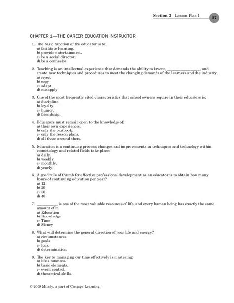 Image result for Milady Chapter 5 PDF