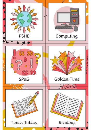 Image result for Model How to Use Visual Timetable