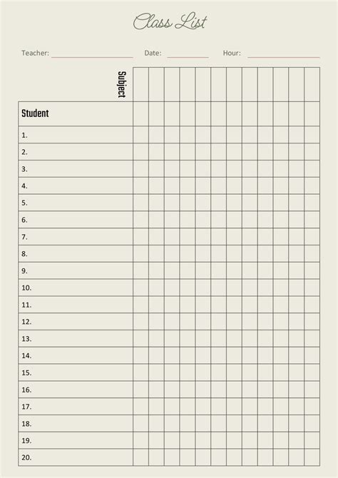 Image result for Class List Animated