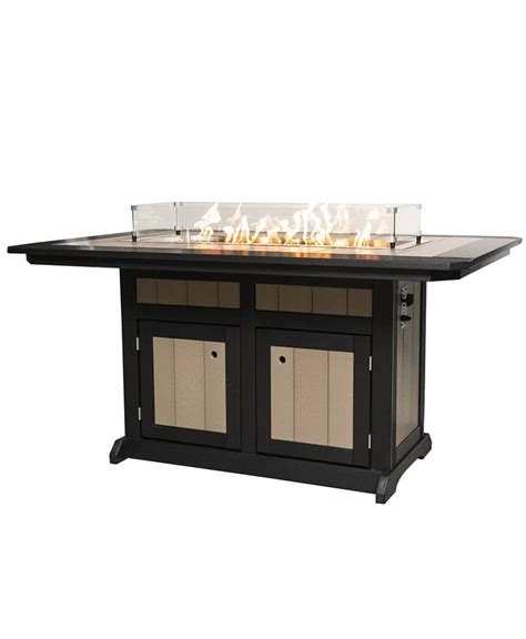 Image result for Rectangular Fire Pit Table