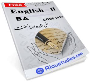 Image result for AIOU Solved Assignment Spring 2024